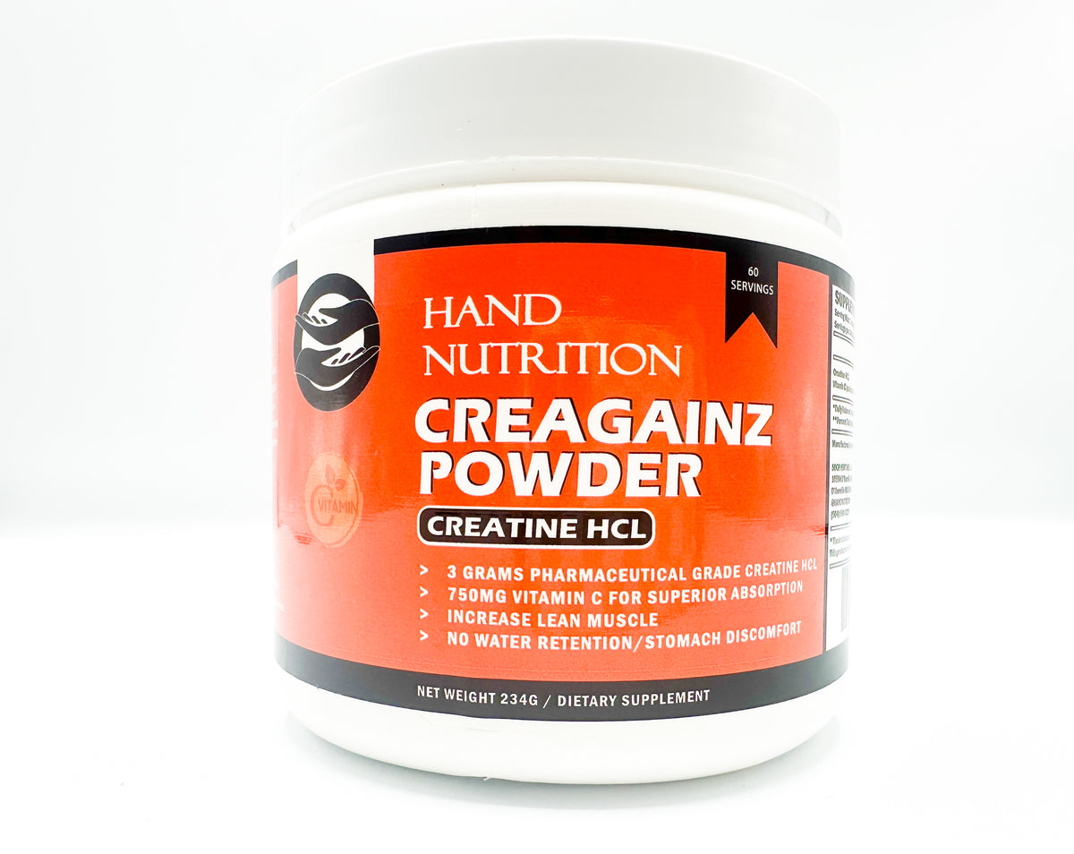 CREAGAINZ POWDER- Creatine HCL – Hand Nutrition