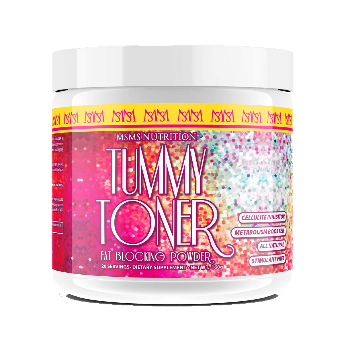 TUMMY TONER All Natural Abdominal Fat Blocker (Stimulant Free) – Hand ...